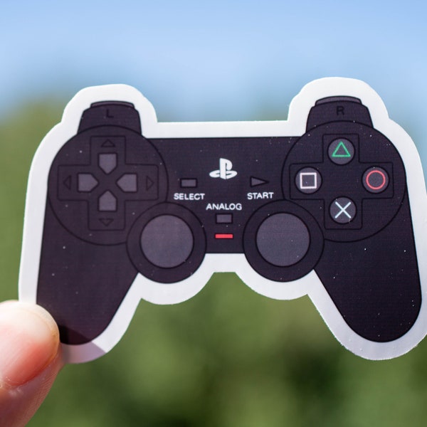 Video Game Controller Sticker Water Bottle - Etsy