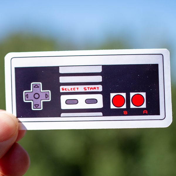 Video Game Controller Sticker Water Bottle - Etsy