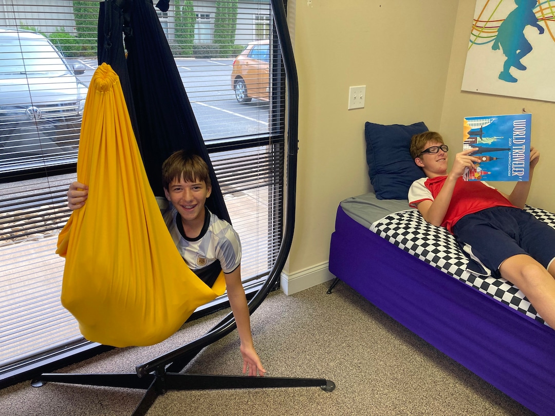 SWING - Double Layered Autistic Therapy Compression Reversible Swing ...