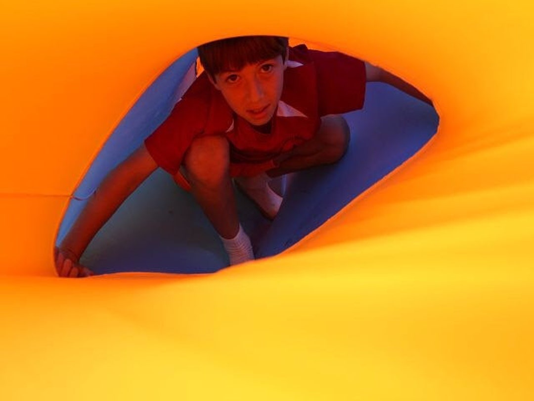 TUNNEL Multicolored Therapeutic Compression Sensory Tunnel for Kids ...