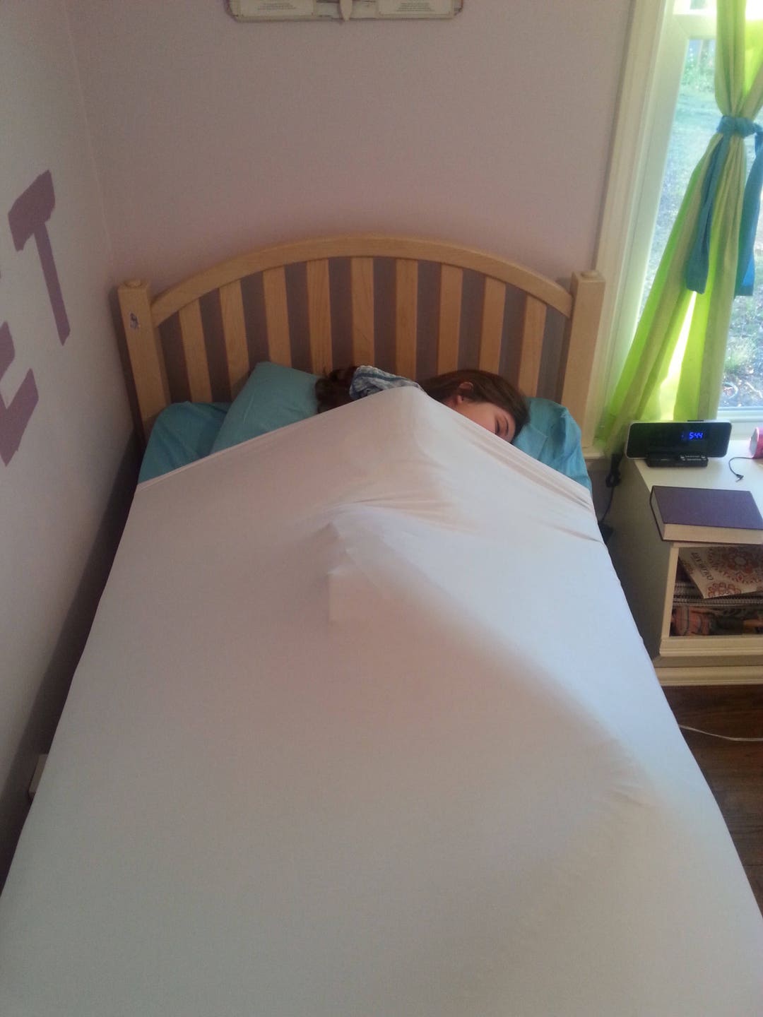 TWIN Size Cotton Mix regularxlong Sensory Compression Sheet: 100% ...