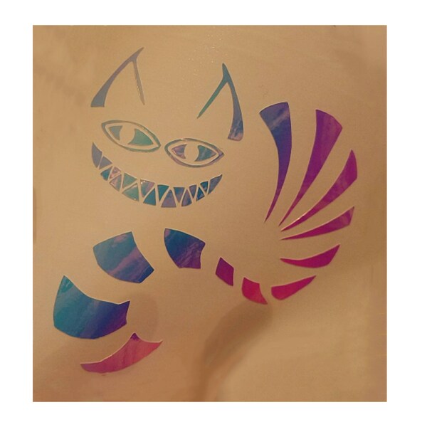 Cheshire Cat Decal - Etsy