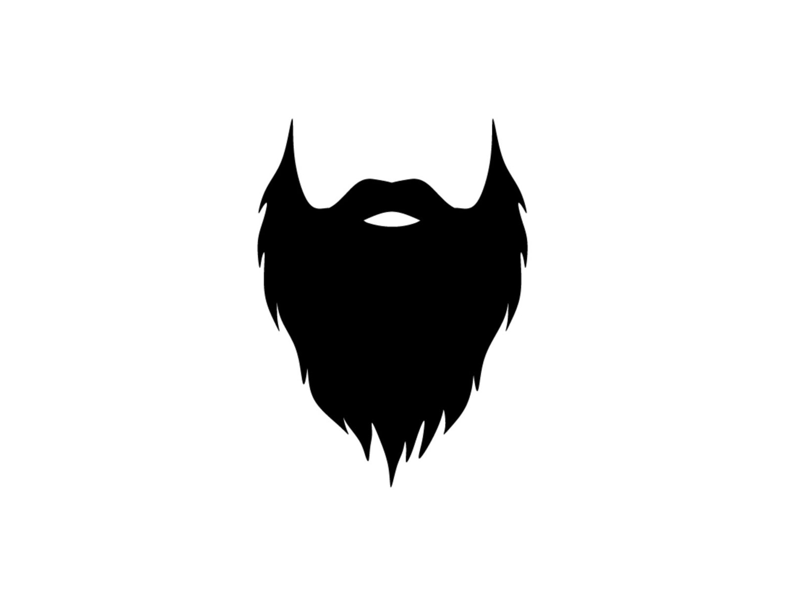 Beard Decal Vinyl Sticker Vinyl Decal Beard Decal Beard - Etsy