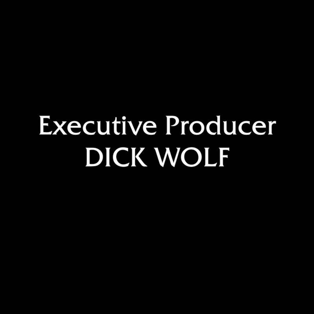 Executive Producer Dick Wolf Vinyl Decal Law And Order Etsy