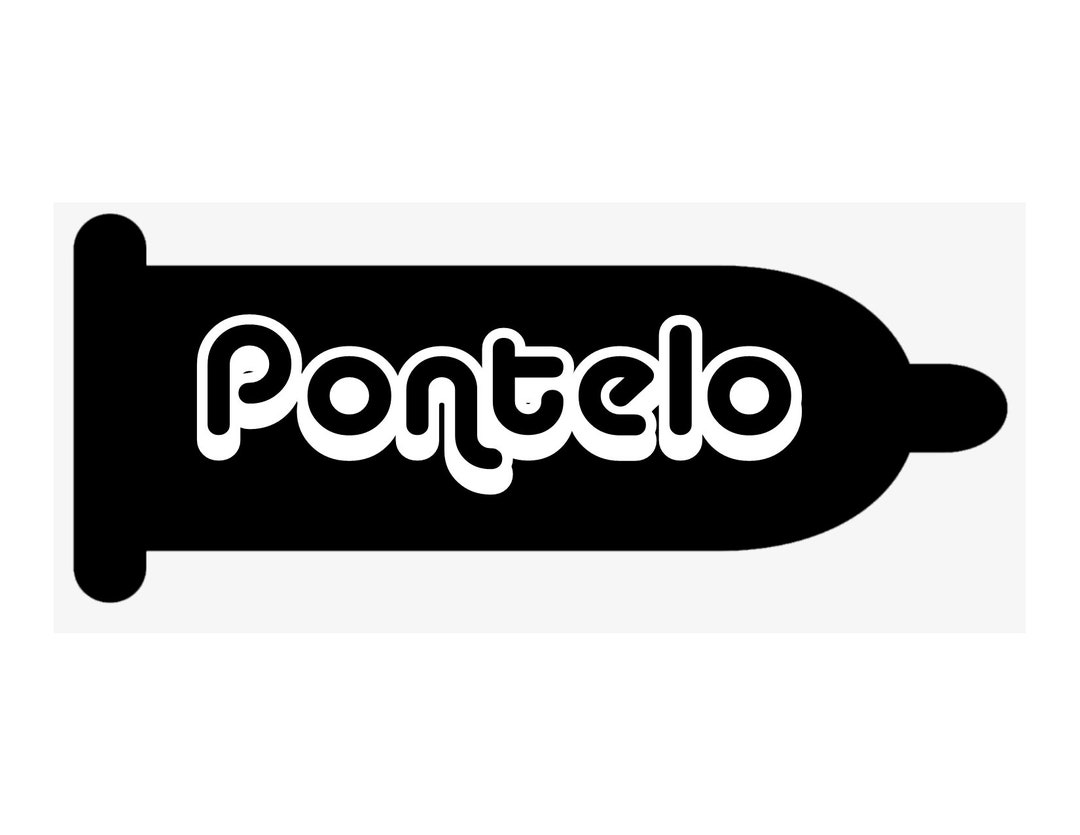 Pontelo Condom Vinyl Decal PSA Funny Meme Swag Joy iPhone iPad Car Yeti ...