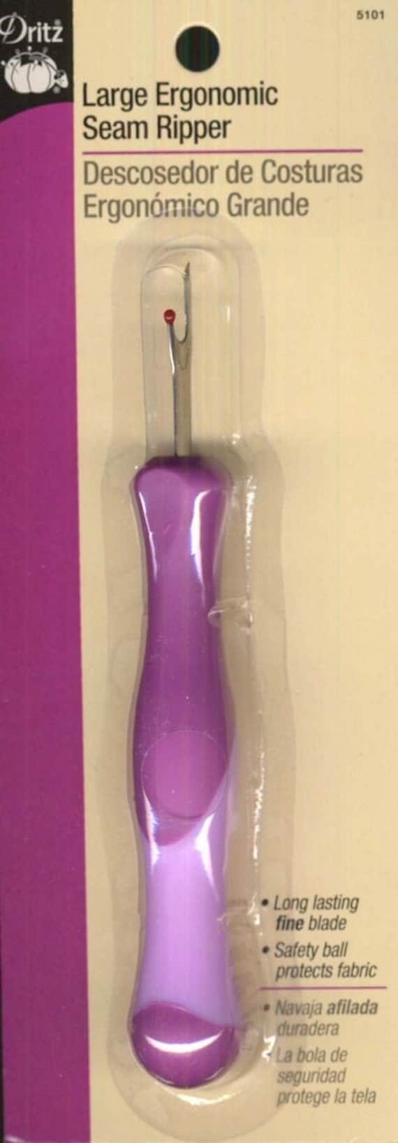 Ergonomic Seam Ripper From Dritz Large 5101 - Etsy