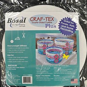 Fusible Stabilizer Bottoms for Camden Bowls AT284, Round, Made by Bosal ...