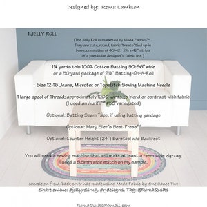 Jelly-roll Rug Pattern, 2.0, by RJ Designs, RJD100 - Etsy