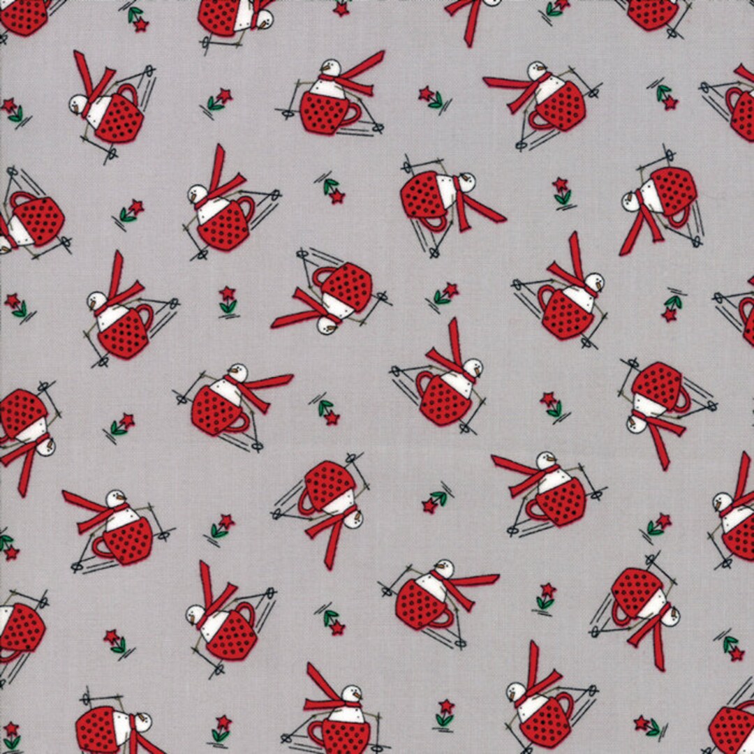 Merry Merry Snow Days Ski Patrol 2941.13 Color Grey and - Etsy