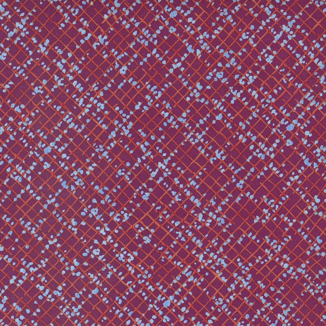 Wild Blossoms, Blotted Graph Paper, 48737.22, Color Berry, by Robin ...