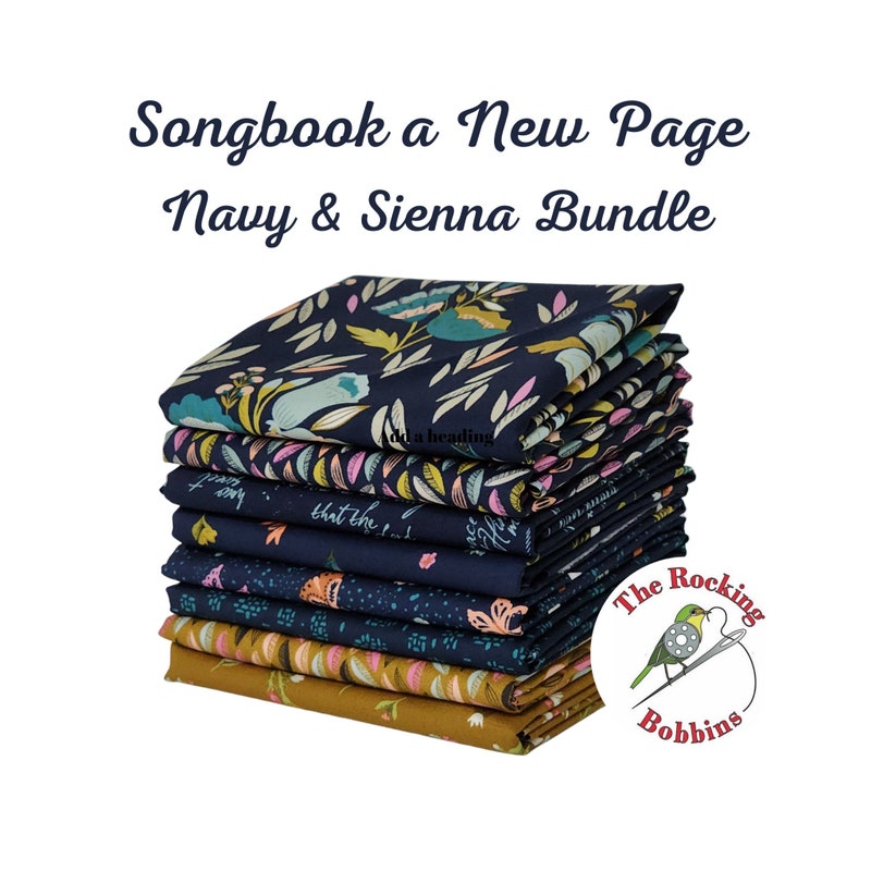 Songbook a New Page Fabric - Etsy