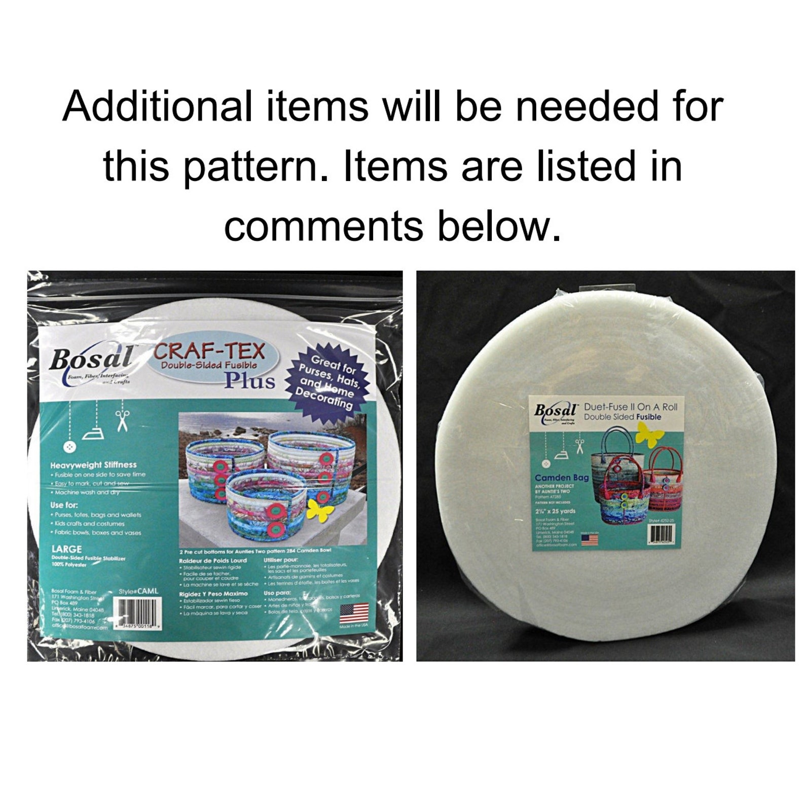 Camden Bowls Pattern Fabric Covered Clothesline Craft From - Etsy