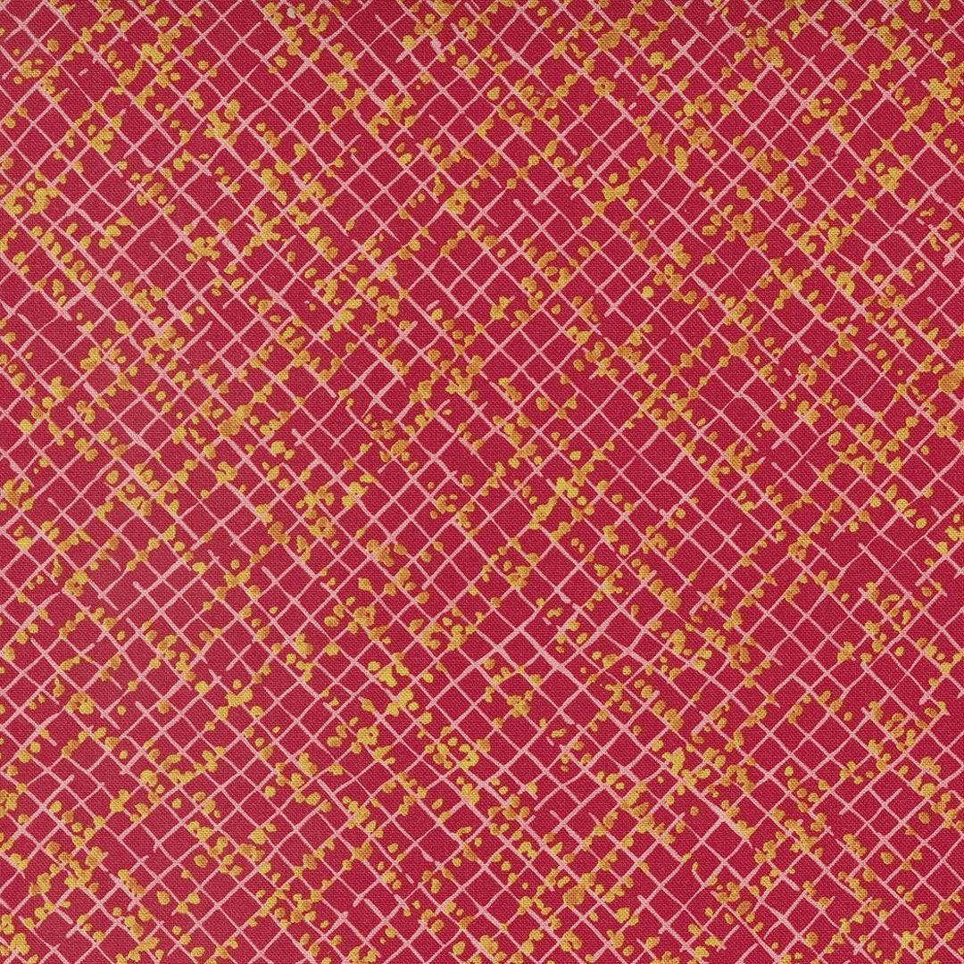 Wild Blossoms, Blotted Graph Paper, 48737.19, Color Poppy, by Robin ...