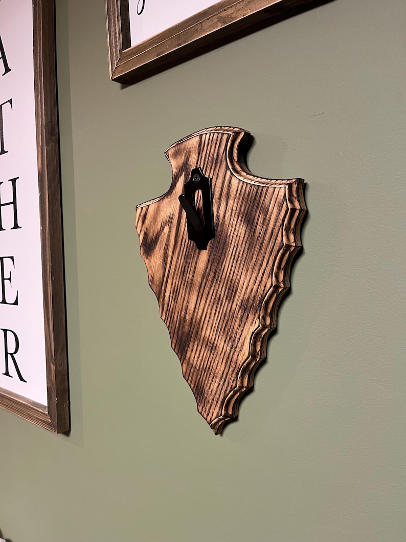 Arrowhead Deer Euro Skull Wall Plaque - Etsy