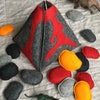 Felt Campfire Set, Pretend Play, Adventure Nursery, Wool Felt, Children ...