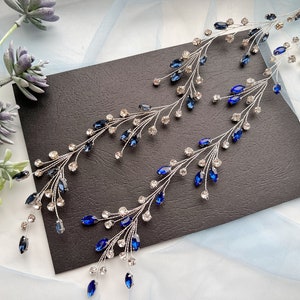 Rose Gold Wedding Head Piece for Bride Gold Bridal Hair Vine - Etsy