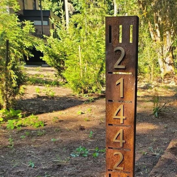 Corten Mailbox - Etsy