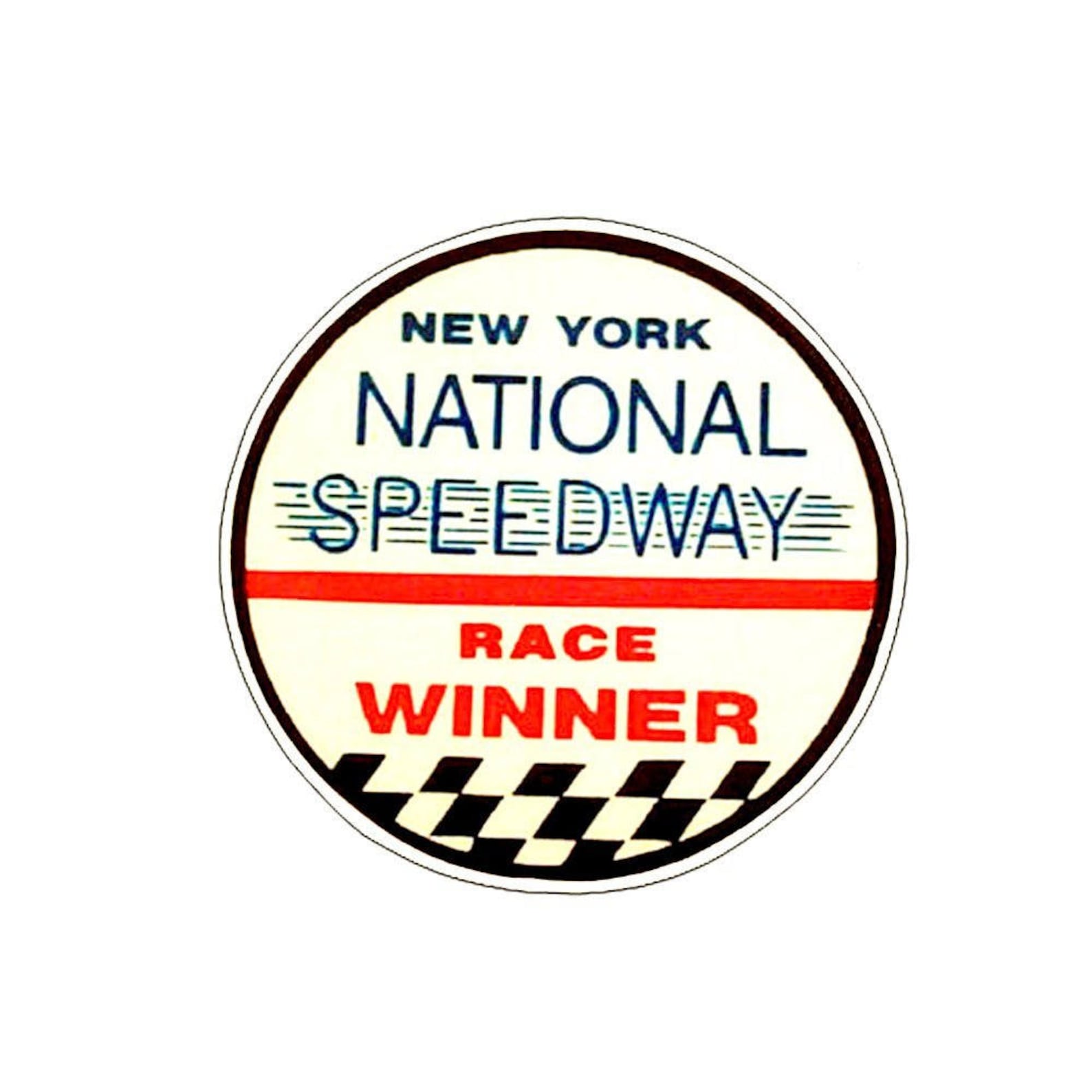 New York National Speedway Vintage Reproduction Drag Racing Hot Rod ...