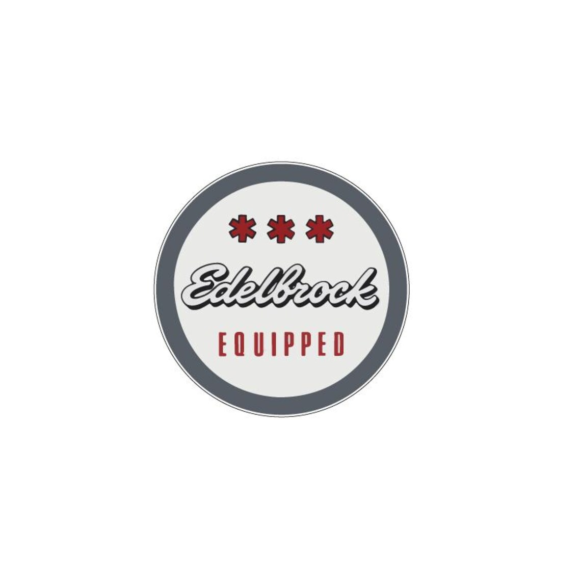 Edelbrock Equipped Vintage Reproduction Drag Racing Auto Race Hot Rod ...