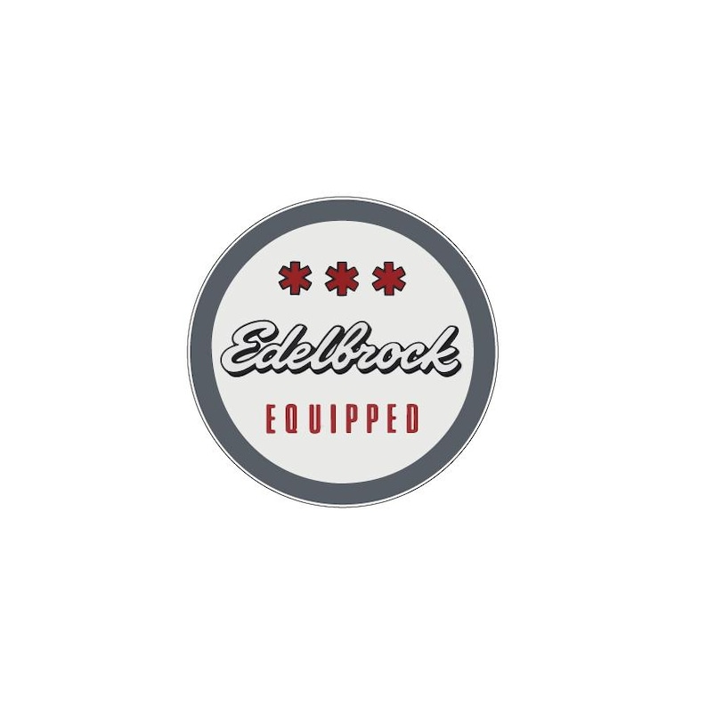 Edelbrock Equipped Vintage Reproduction Drag Racing Auto Race Hot Rod ...