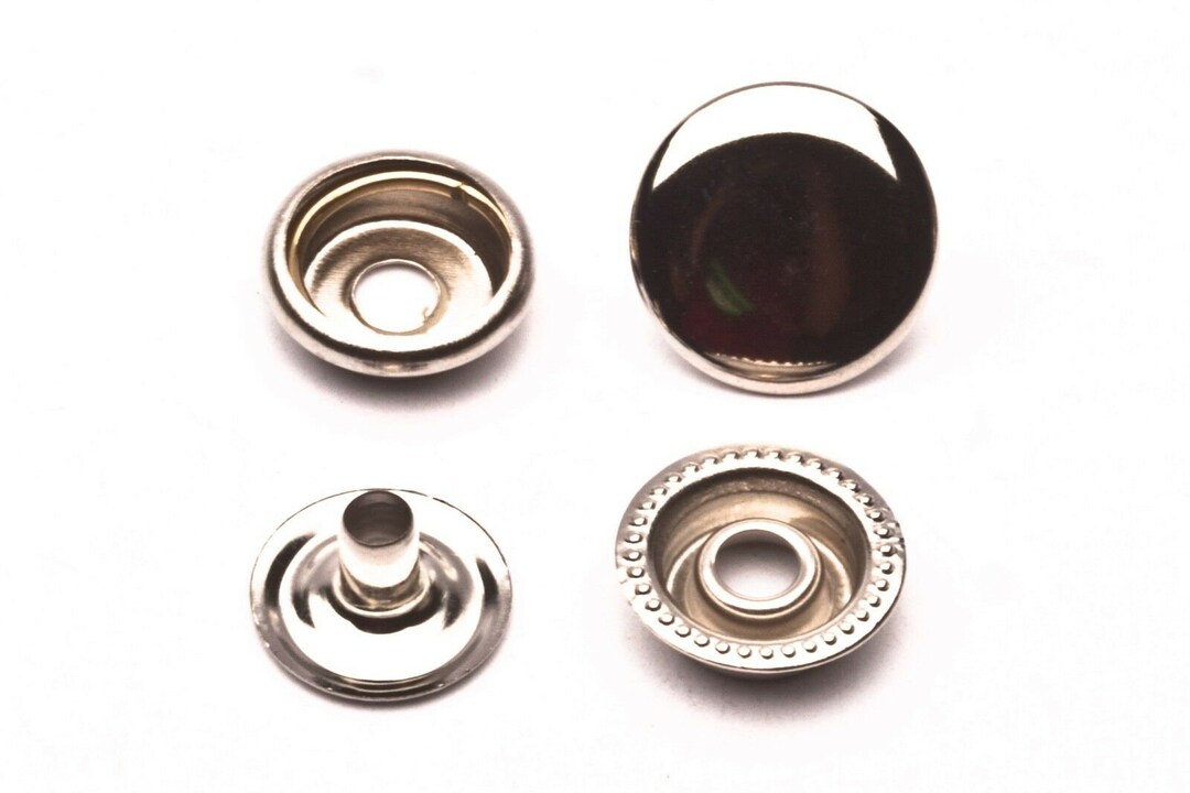 Ligne line 24 Nickel Button Snap 10 Pack Cosplay Costume - Etsy