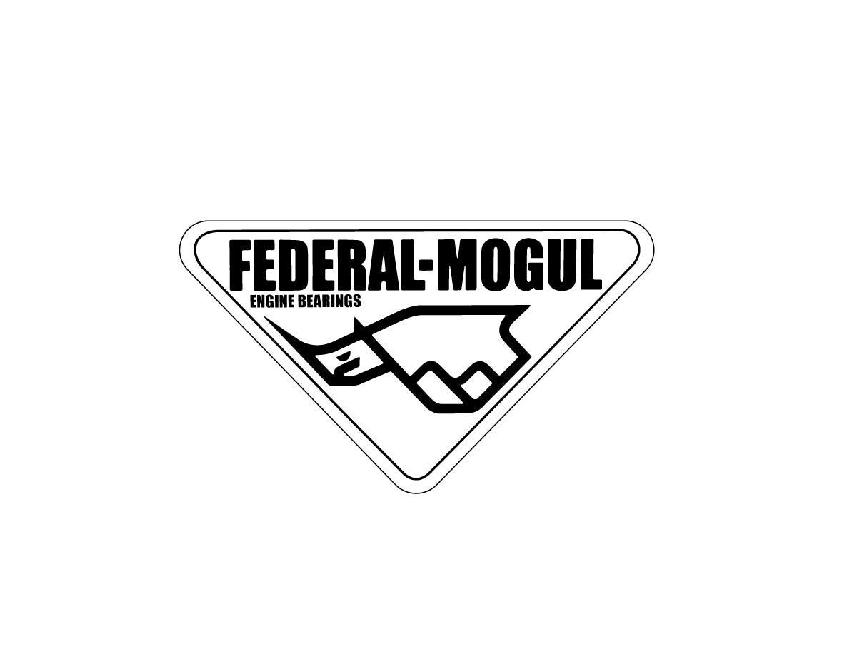 Bumper Stickers Paper Federal-Mogul Engine Bearings Sponsor NHRA ...