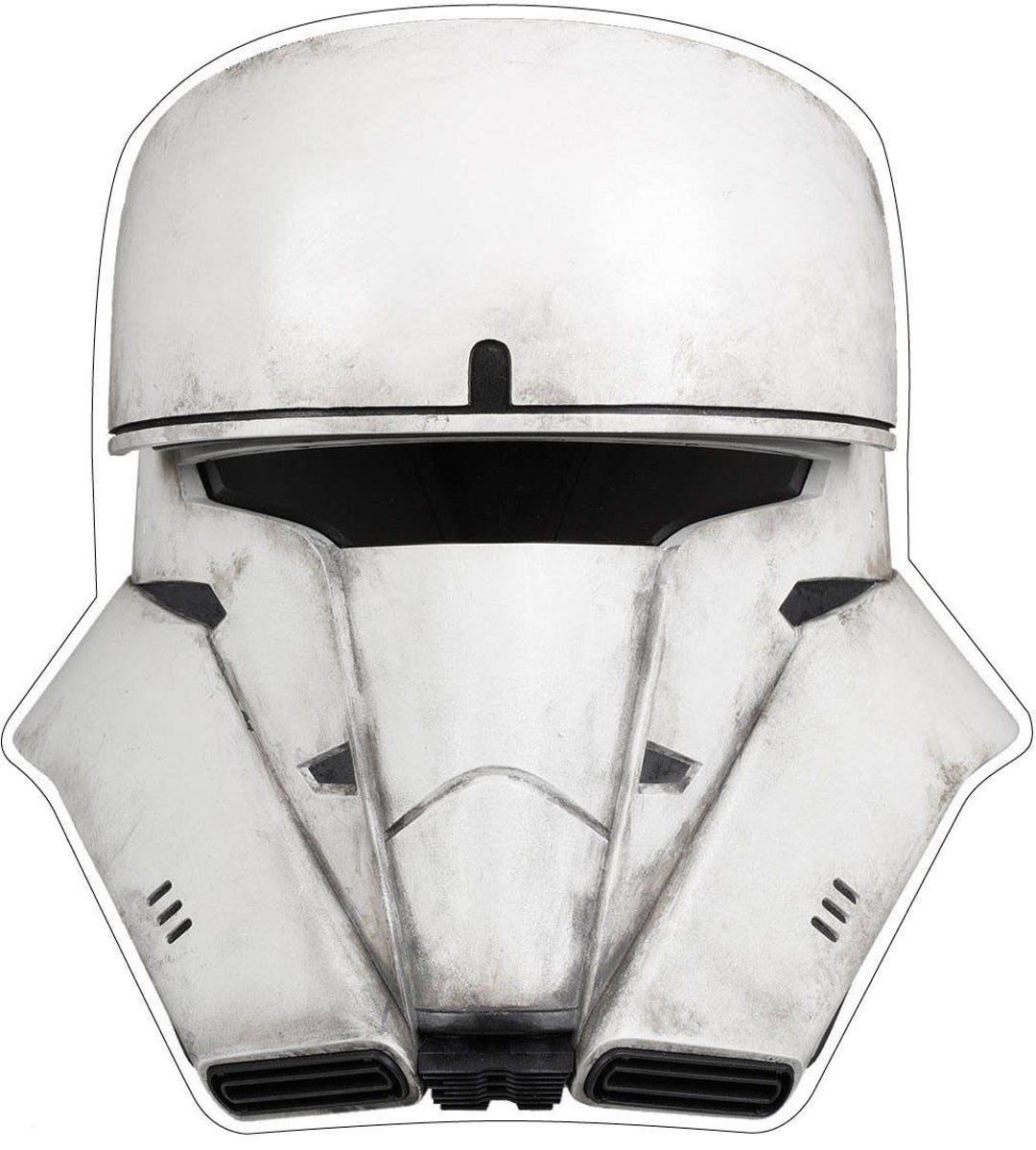 Star Trooper Wars Imperial Tank Trooper Helmet Custom Vinyl Sticker ...