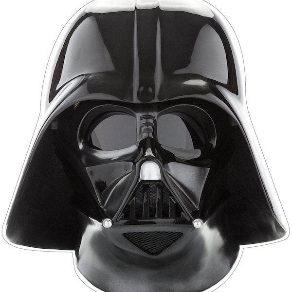 Darth Vader Helmet Decal - Etsy