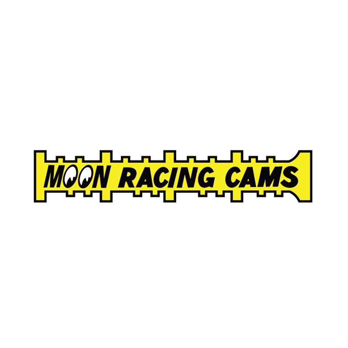 Racing Cams Hot Rat Rod Drag Racing Automotive Decal Sticker Moon ...