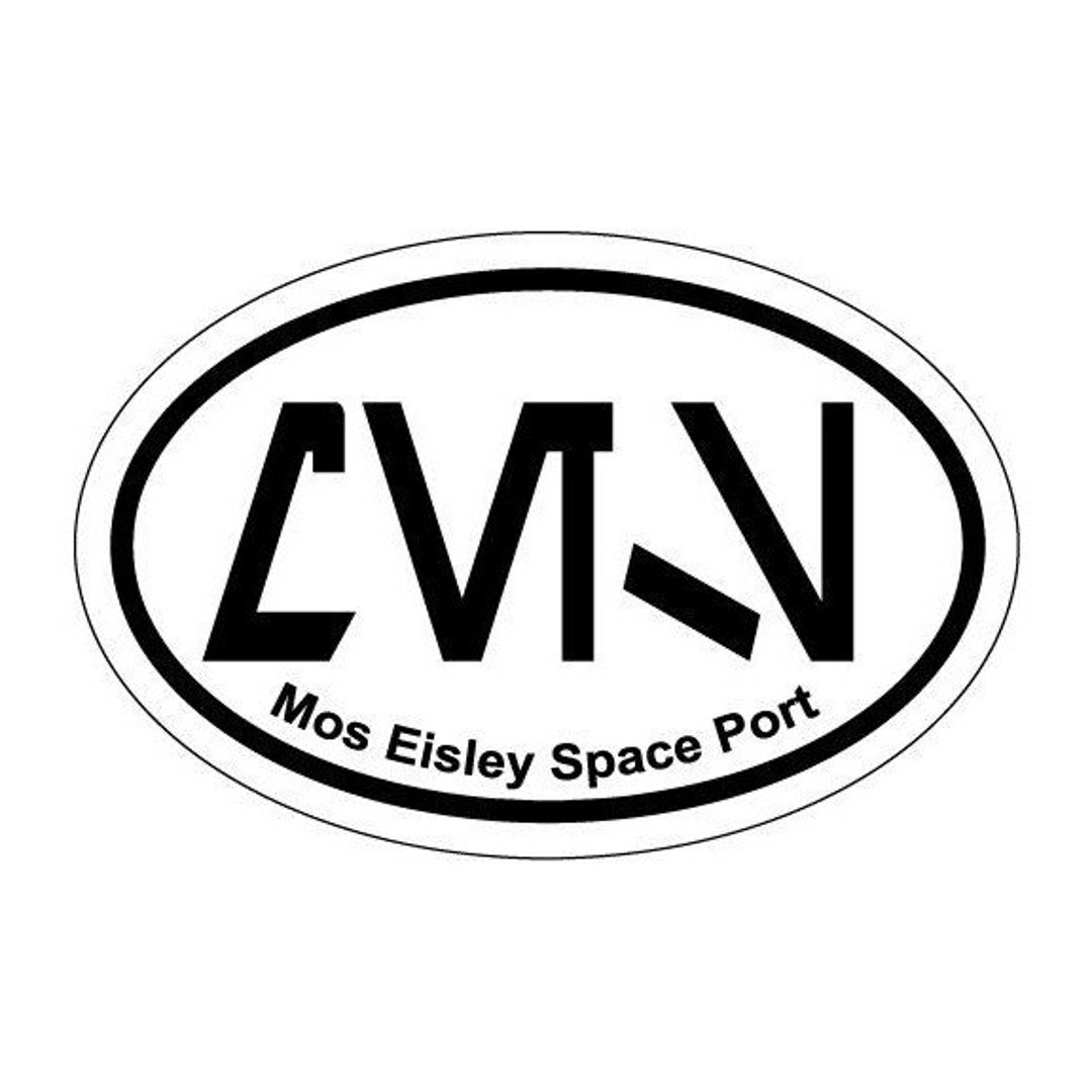 Star Trooper Wars Mos Eisley Euro Oval Bumper Sticker Sandtrooper ANH ...