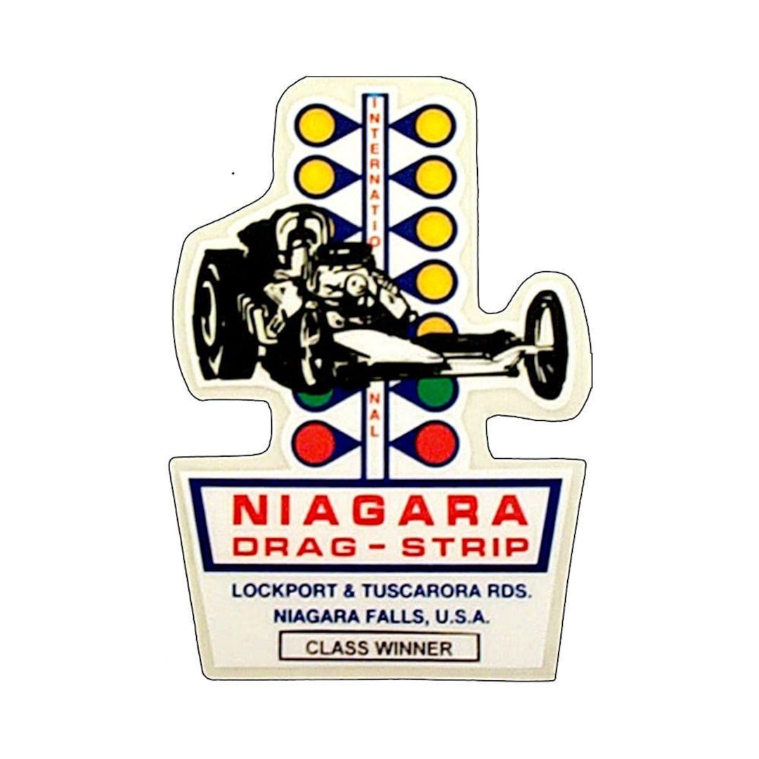 Niagara Drag Strip Class Win Vintage Reproduction Drag Racing Hot Rod ...
