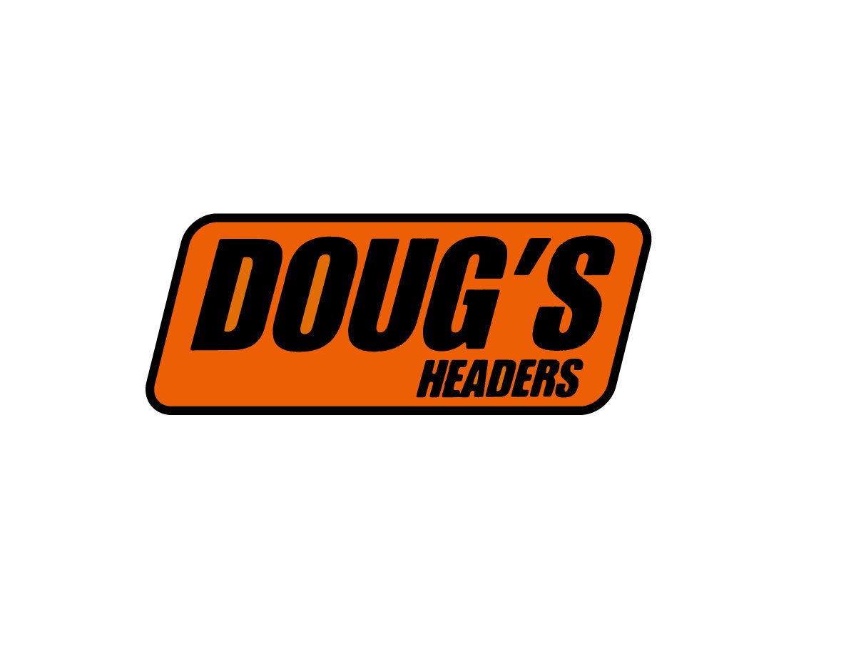 Doug's Headers Sponsor Vintage Reproduction Drag Racing Hot Rod Full ...