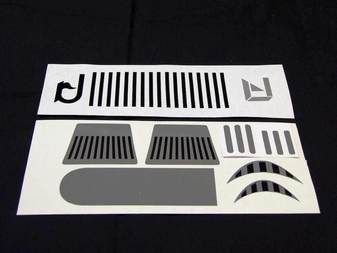 Biker Scout Helmet Decals Star Trooper Wars Return of the Jedi ...