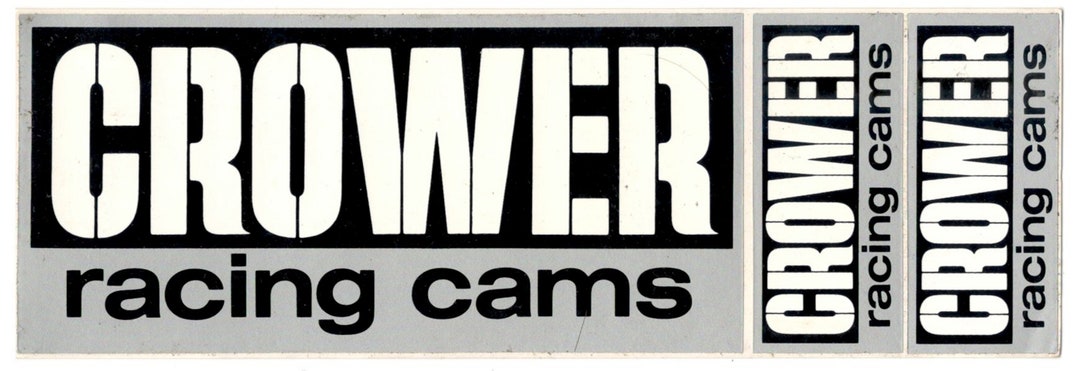 Crower Racing Cams Vintage Reproduction Drag Racing Hot Rat Rod Full ...