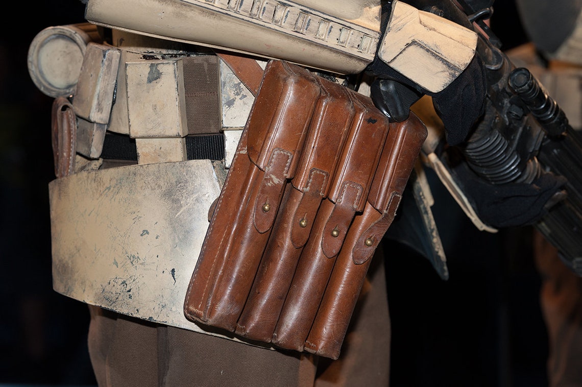 Shoretrooper Leather Ammo Pouch Set Rogue One Star Trooper Wars Vintage ...