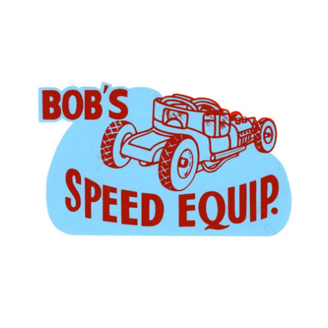 Bob's Speed Equipment Drag Race Vintage Reproduction Drag Racing Hot ...