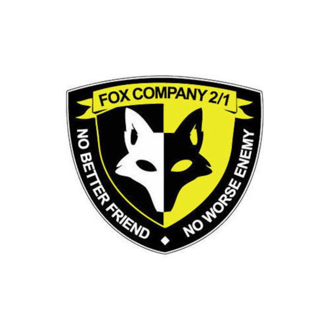 U.S. Military 2nd Battalion, 1st (2/1) Fox Company Decal Bumper Sticker ...