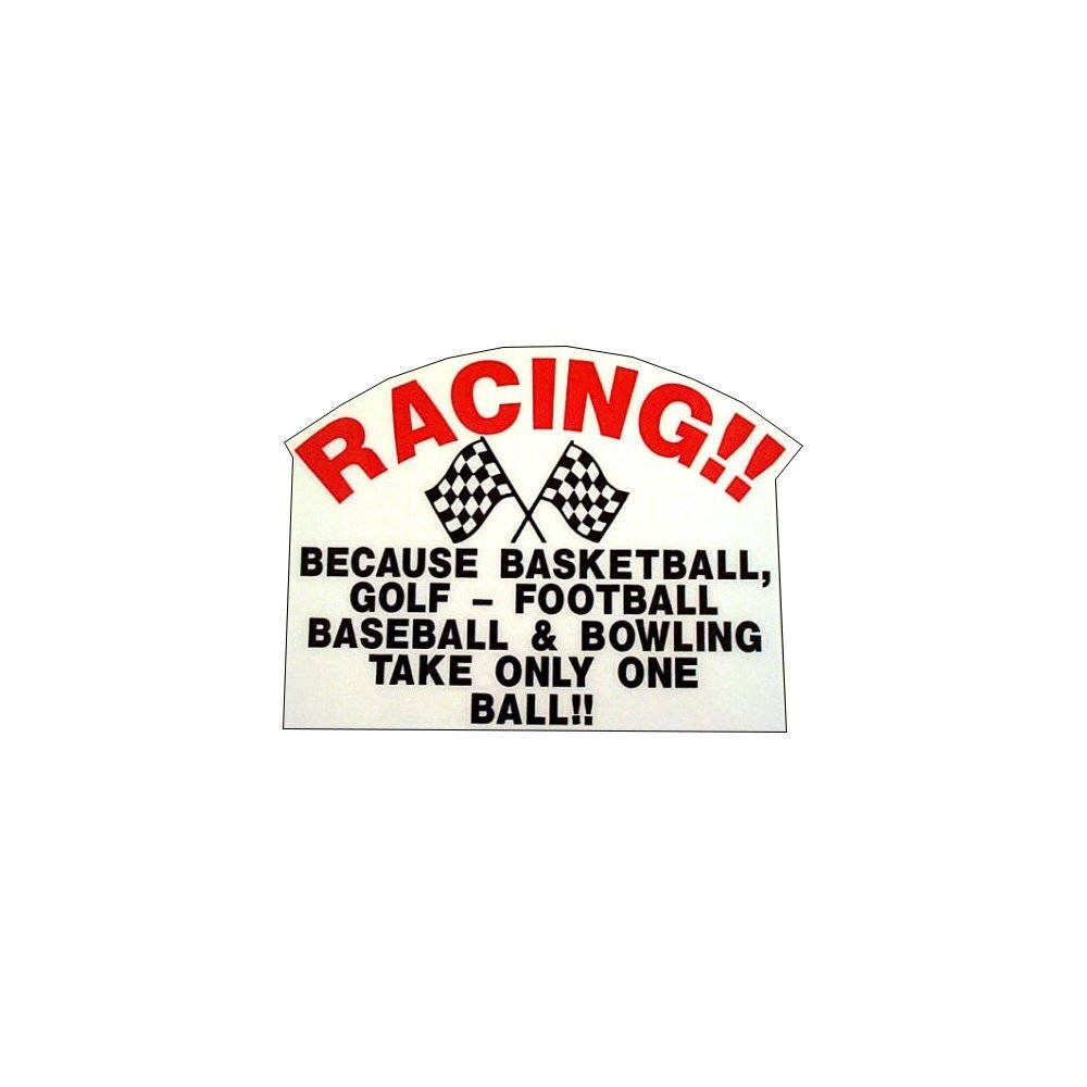 Racing Takes Balls Vintage Reproduction Drag Racing Hot Rod - Etsy UK