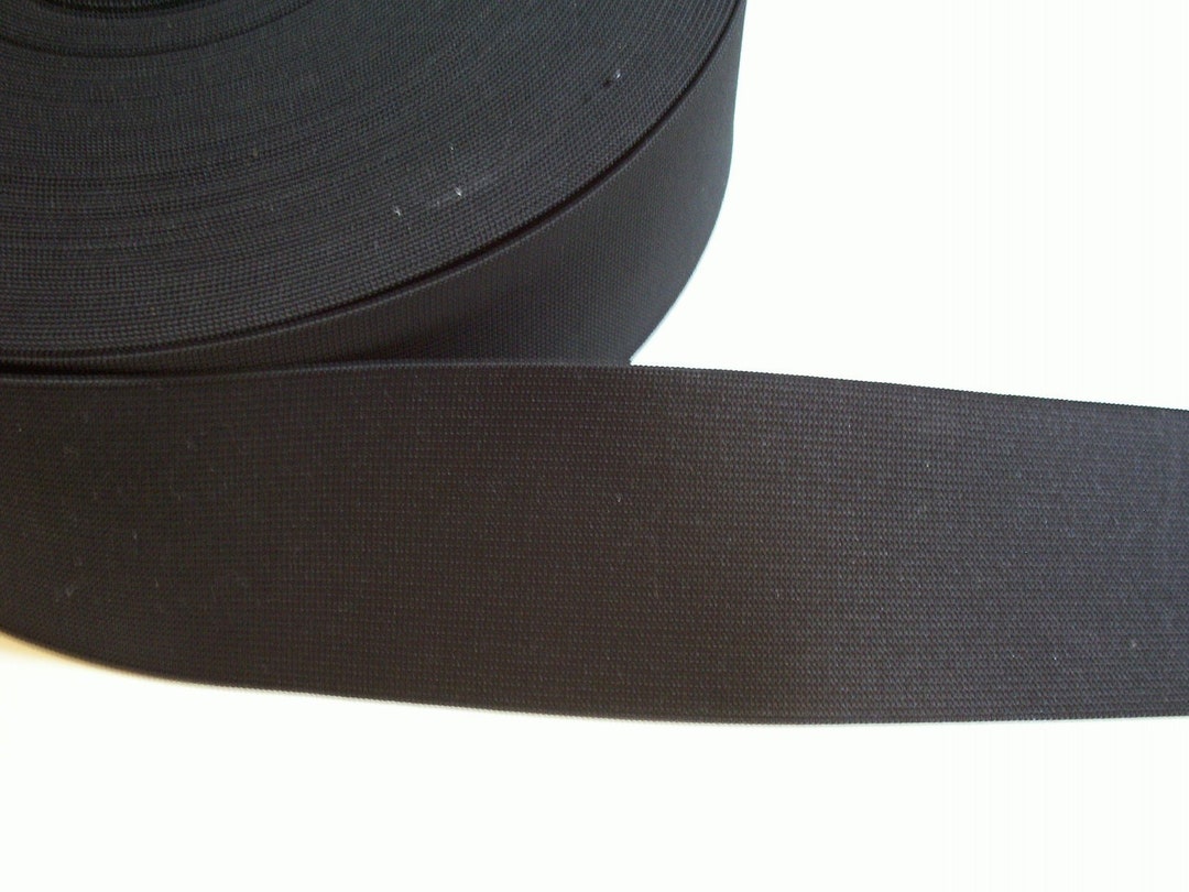 Heavy Duty Thigh Elastic, 3 Inch X 1 Yard, Black Cosplay Costuming ...