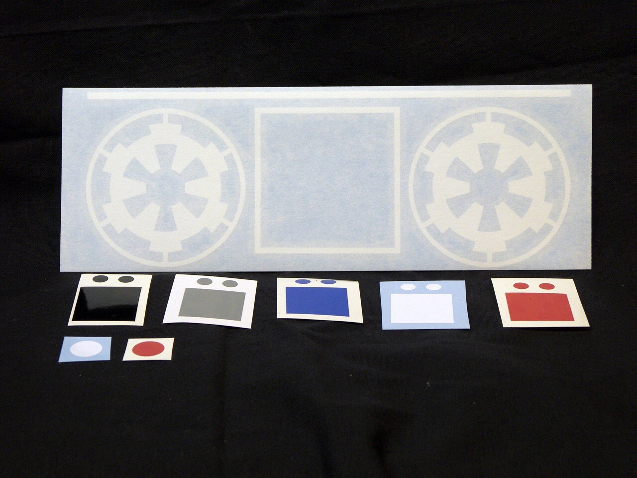 Tie Fighter Pilot Full Decal Set Star Wars Empire Strikes Back - Etsy