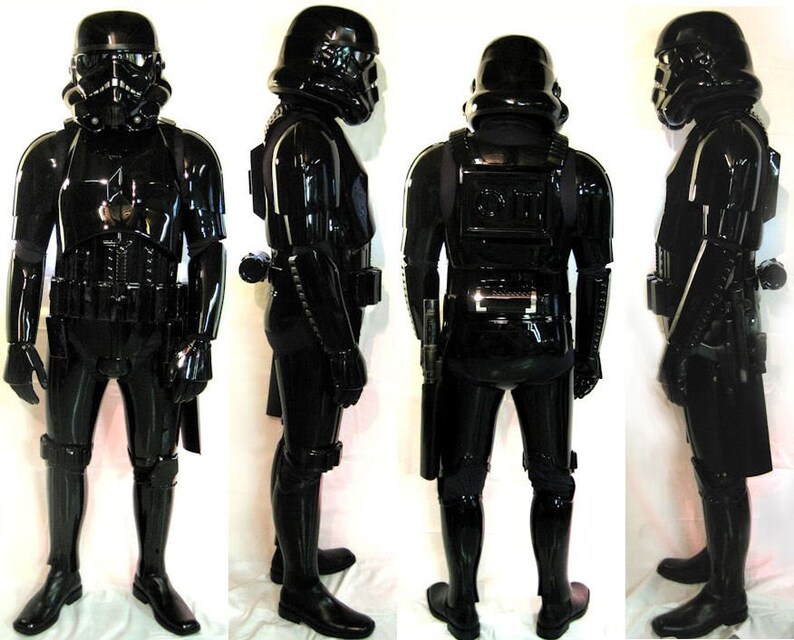 Stormtrooper Shadowtrooper Black Canvas Belt | Etsy