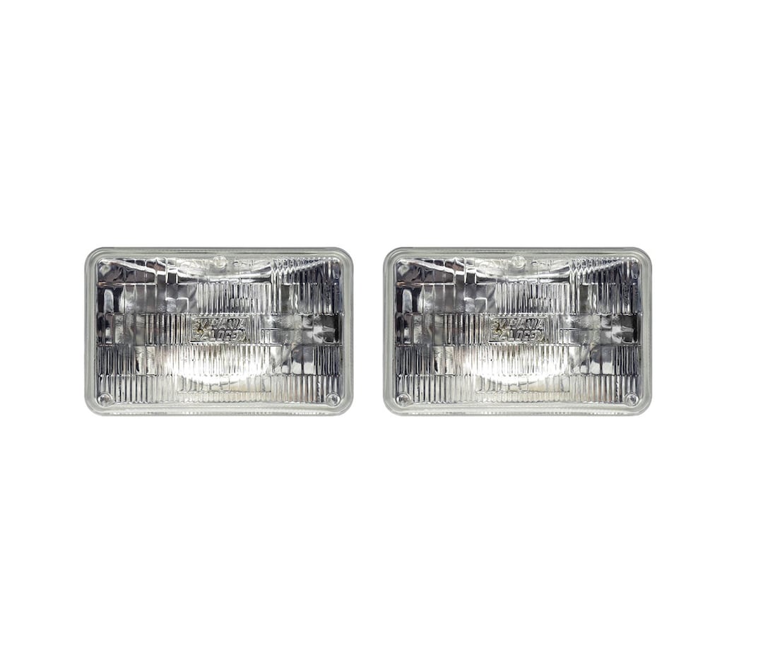 Rectangle Headlight Graphics 6 X 4 Inch PAIR 2 Sticker Set Racing ...