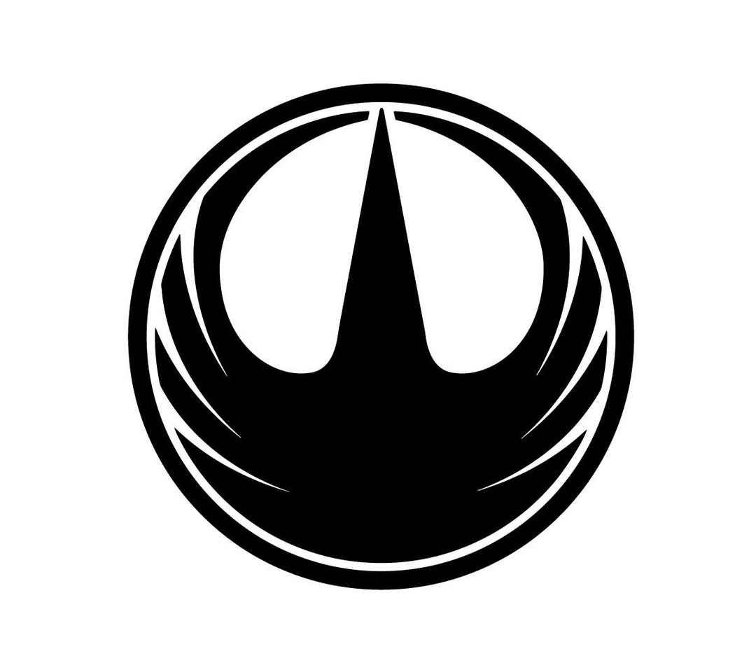 Rogue One Icon Logo Plotted Vinyl Decal Star Trooper Wars - Etsy