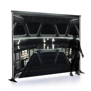 10 X 8 Foot S W Backdrop Banner (choose From 10 Unique Designs) W/frame ...