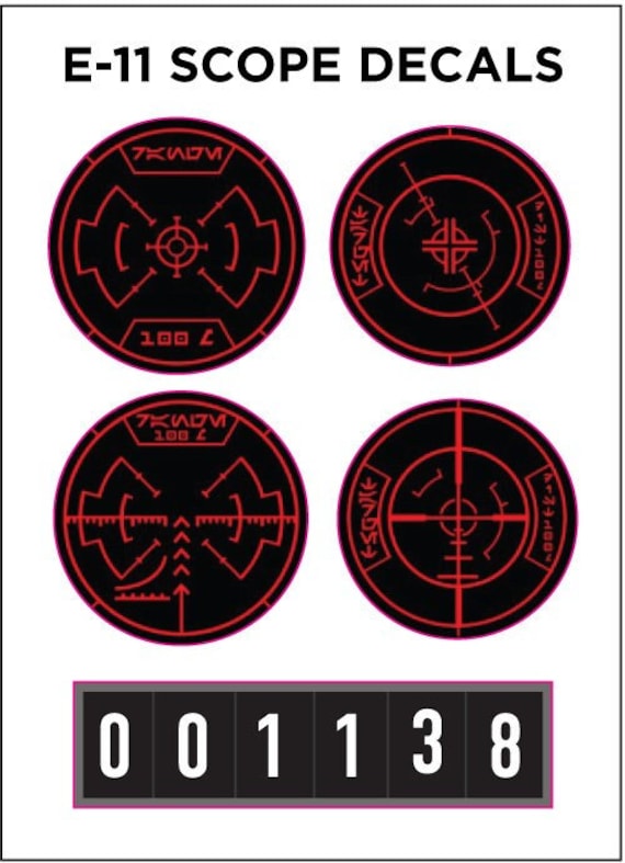 E-11 Blaster Sterling Gun Stormtrooper Sandtrooper Scope & - Etsy