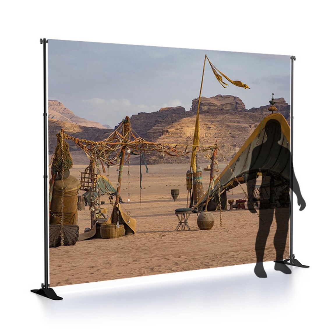10 X 8 Foot S W Backdrop Banner (choose From 10 Unique Designs) W/frame ...