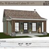 286 SQ FT, 18'6 X 18'6, Tiny House Plans, Bunkie, Architectural Plans ...