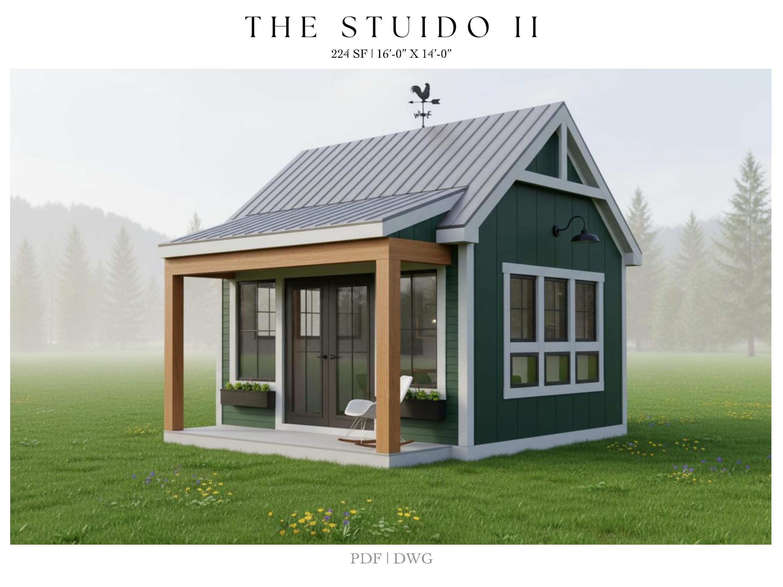 224 SQ FT, 16' X 14', Casita, Studio, She Den, Man Cave, Bungie, Art ...
