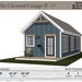 286 SQ FT, 18'6 X 18'6, Tiny House Plans, Bunkie, Architectural Plans ...