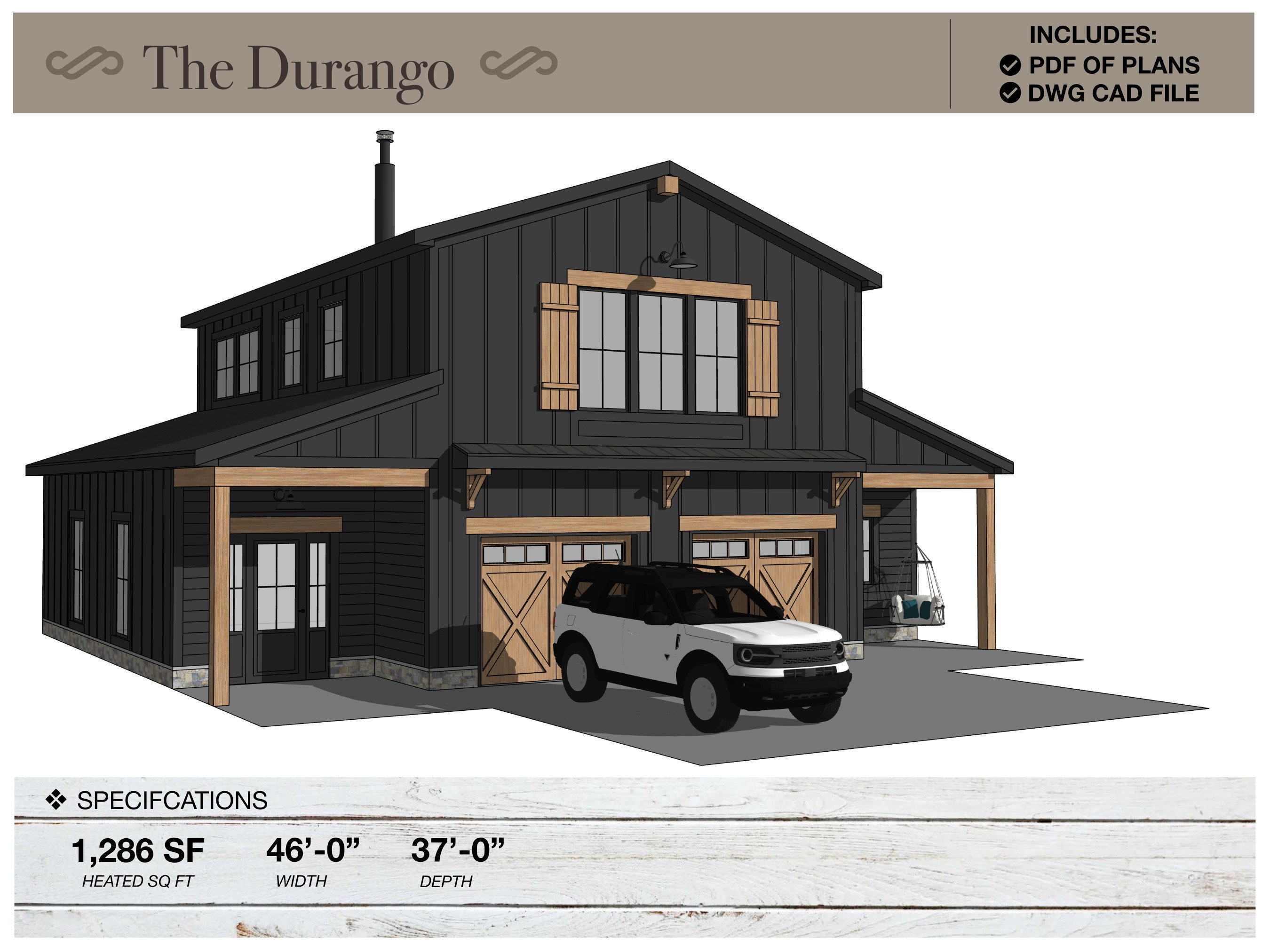Pole Barn Garage With Apartment One Level Barndominium Plans With